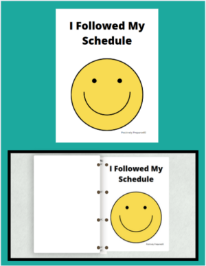 Following My Schedule at School - Positively Prepared