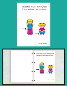 Quiet Hands and Quiet Feet - Positively Prepared