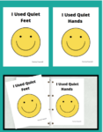 Quiet Hands and Quiet Feet - Positively Prepared