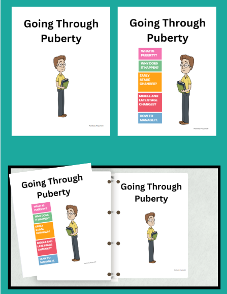 Going Through Puberty - A Guide for Boys - Positively Prepared